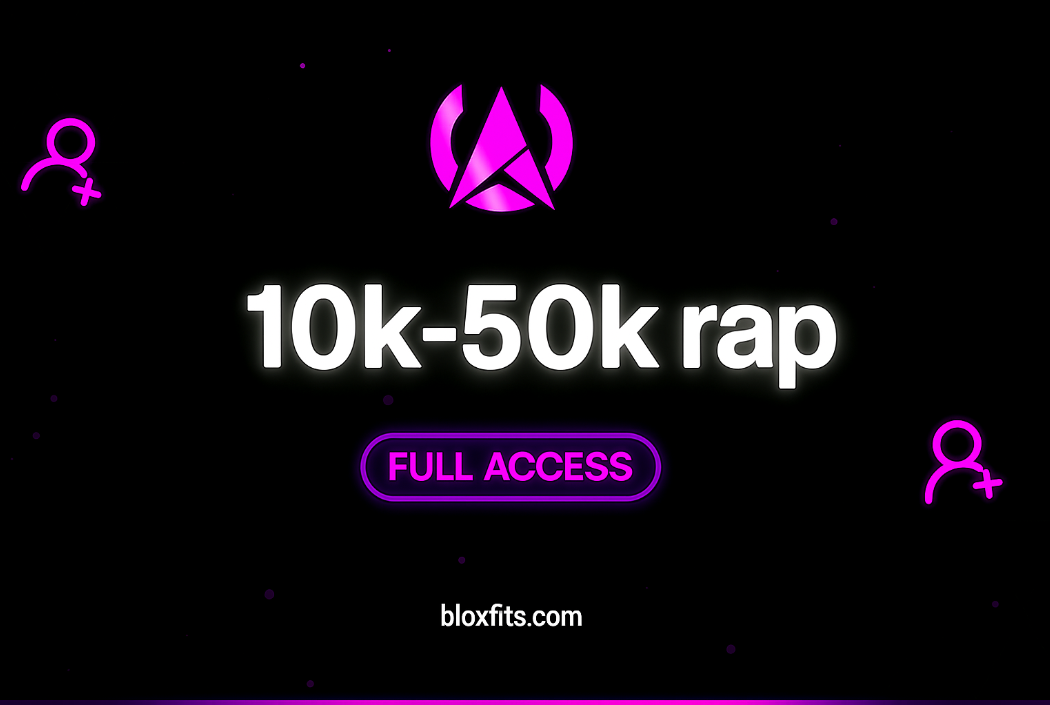 10K-50k Rap Roblox Account